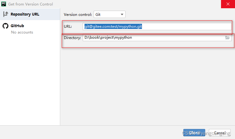 Python集成开发环境pycharm配置git的实现步骤_pycharm没有import into version control—-CSDN博客