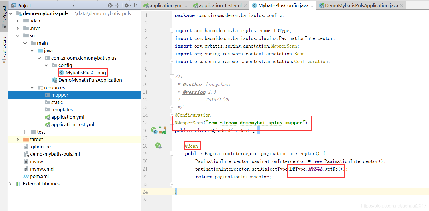 Sprig Boot 整合 MyBatis-plus_sprigboot整合slor-CSDN博客