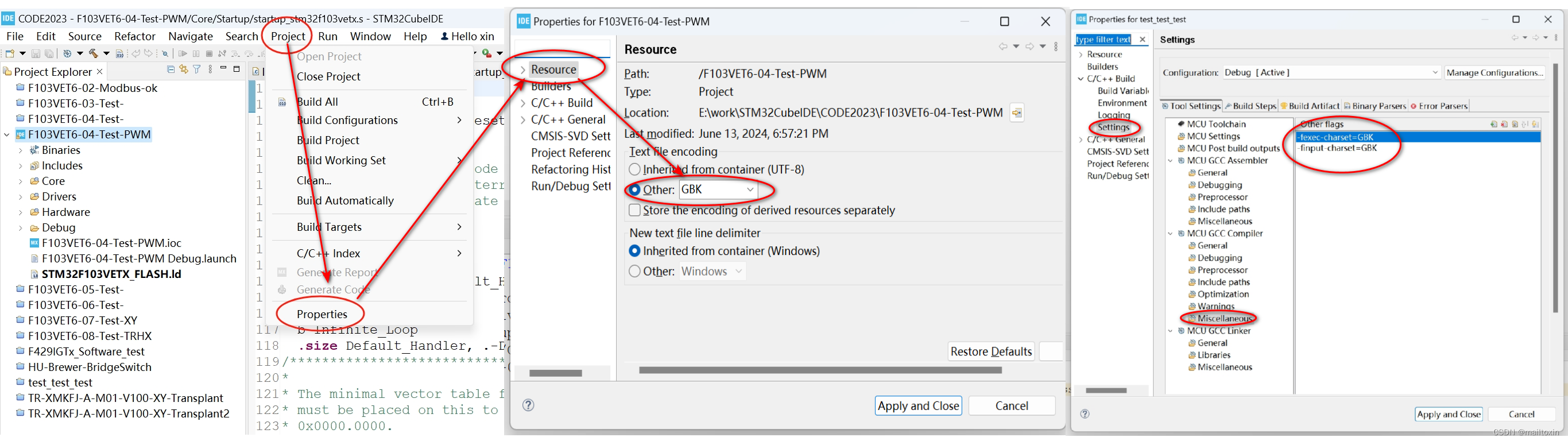 STM32cubeide 调试LCD12864 显示乱码,编译乱码-UTF-8、GBK编码的一些总结_stm32cubeide中文乱码-CSDN博客
