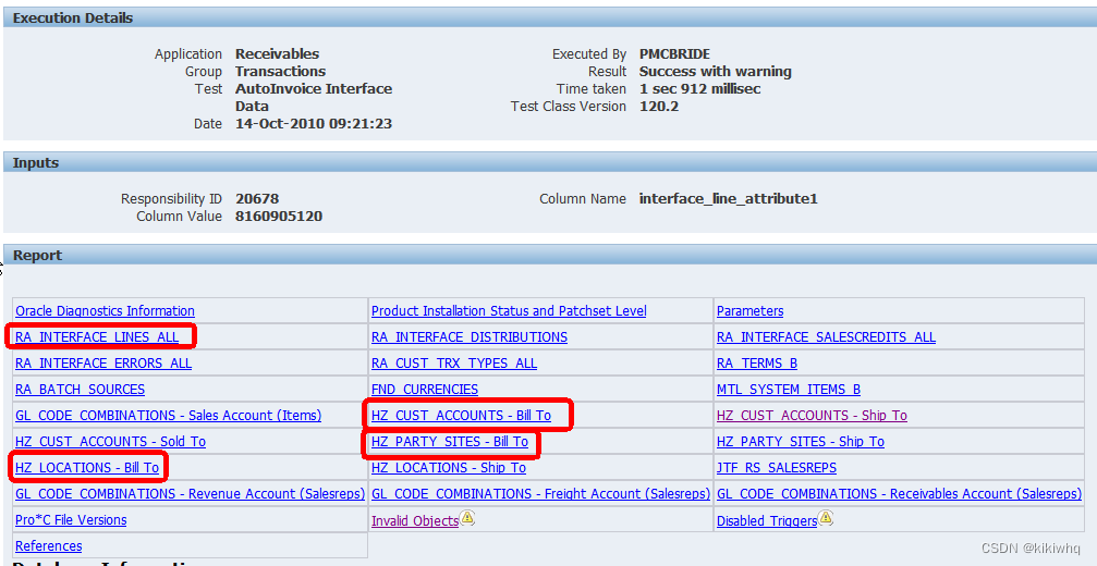 Troubleshooting AutoInvoice Customer, Address and Contact Errors and Exceptions (Doc ID 1097660. ...