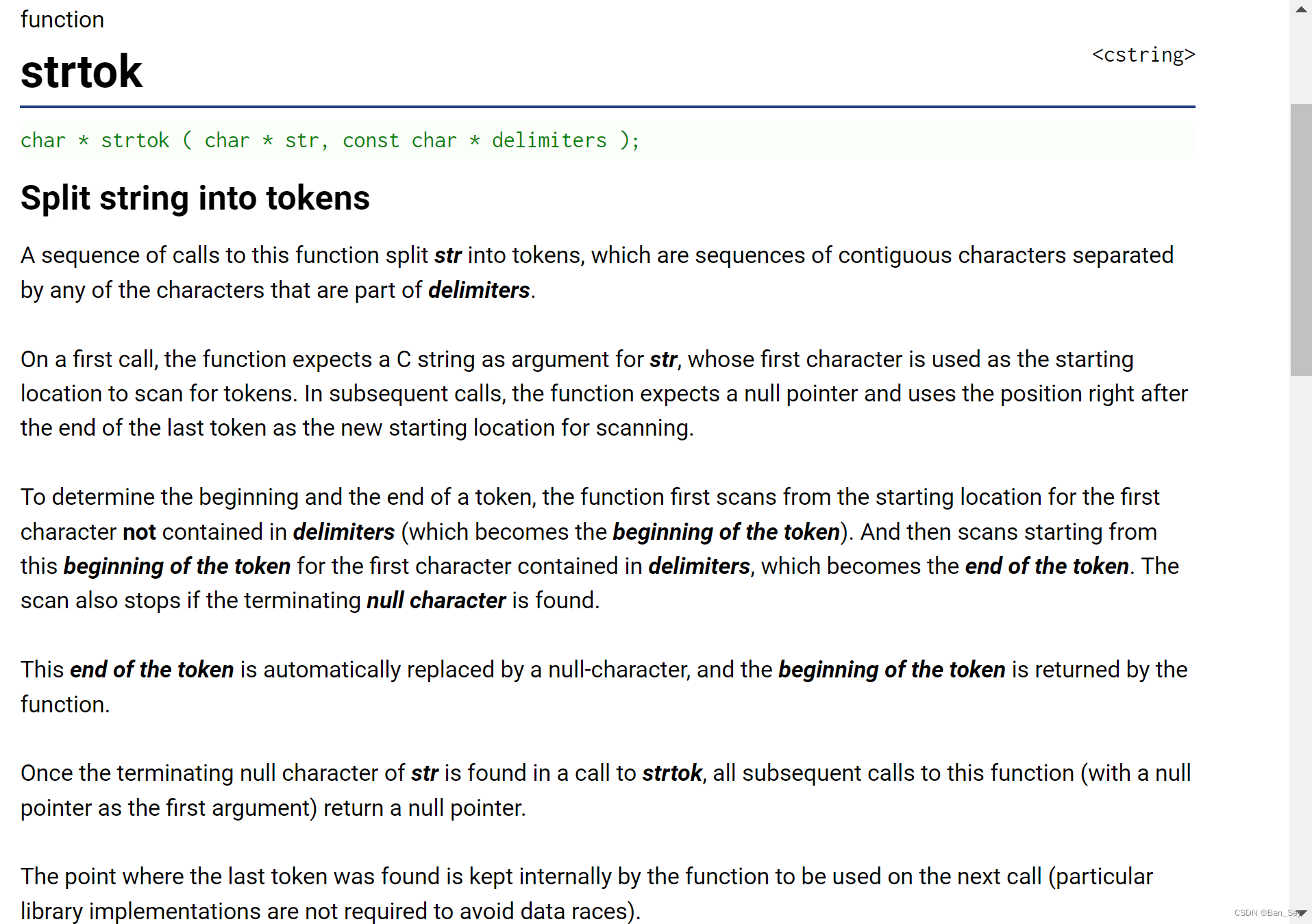 字符串函数2——strstr、strtok、strerror-CSDN博客