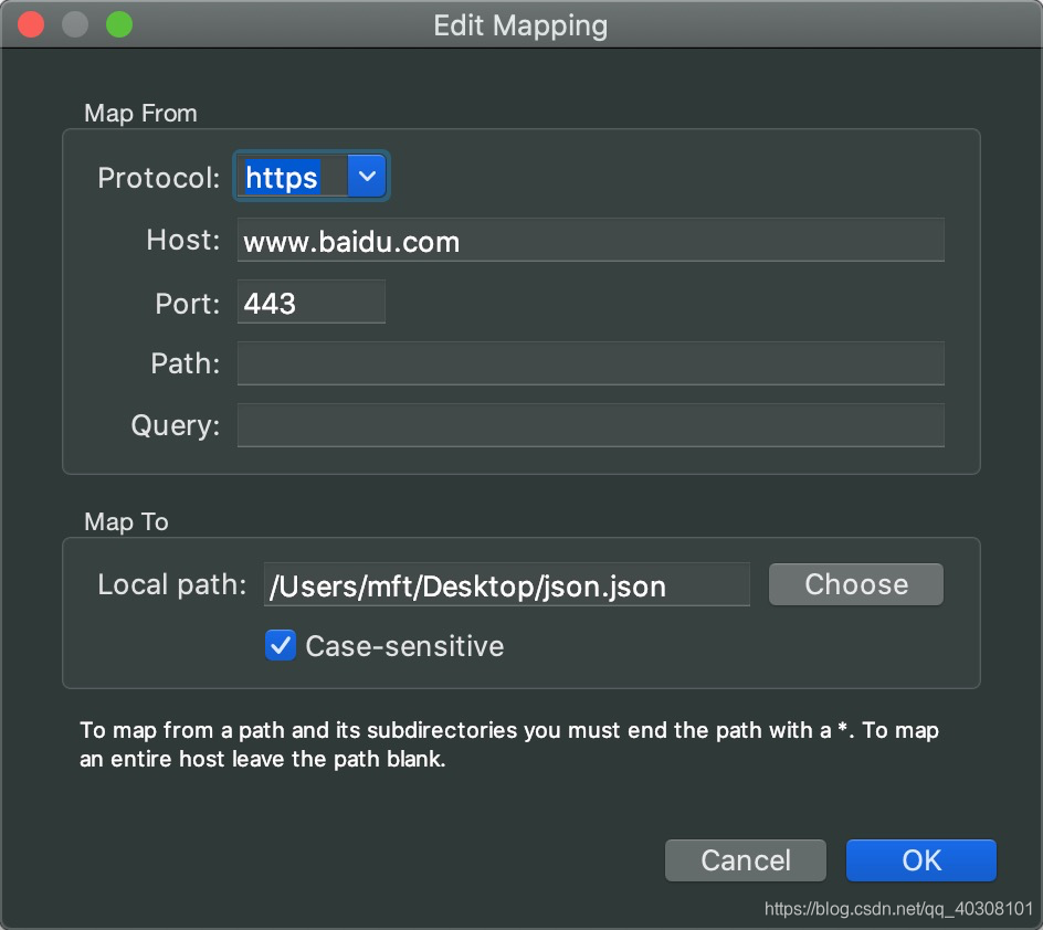 charles的Map Local功能（请求重定向到本地文件）_charles map local-CSDN博客