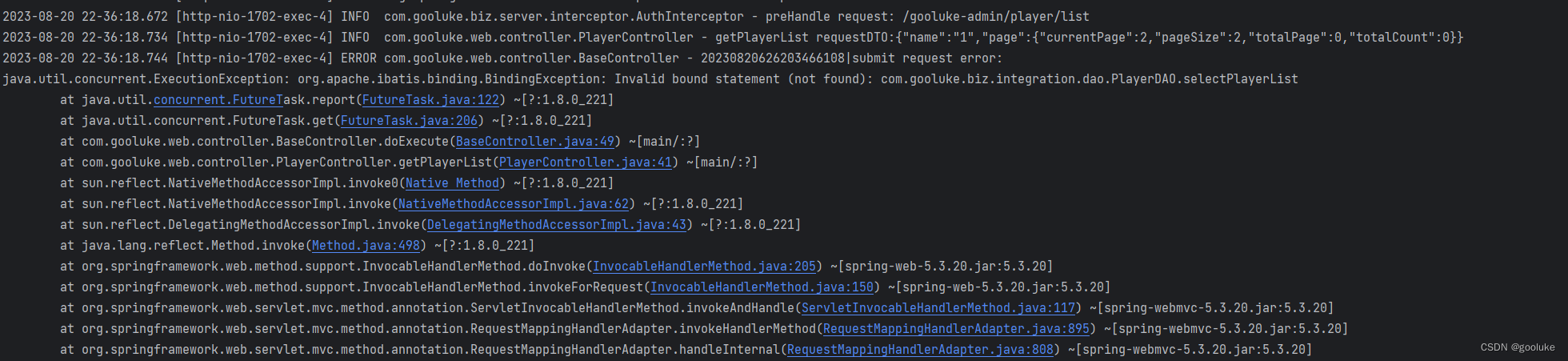 Invalid bound statement (not found)-CSDN博客