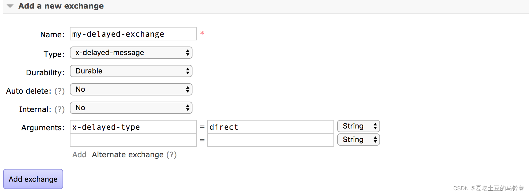 rabbitmq延时队列相关配置_x-delayed-message-CSDN博客