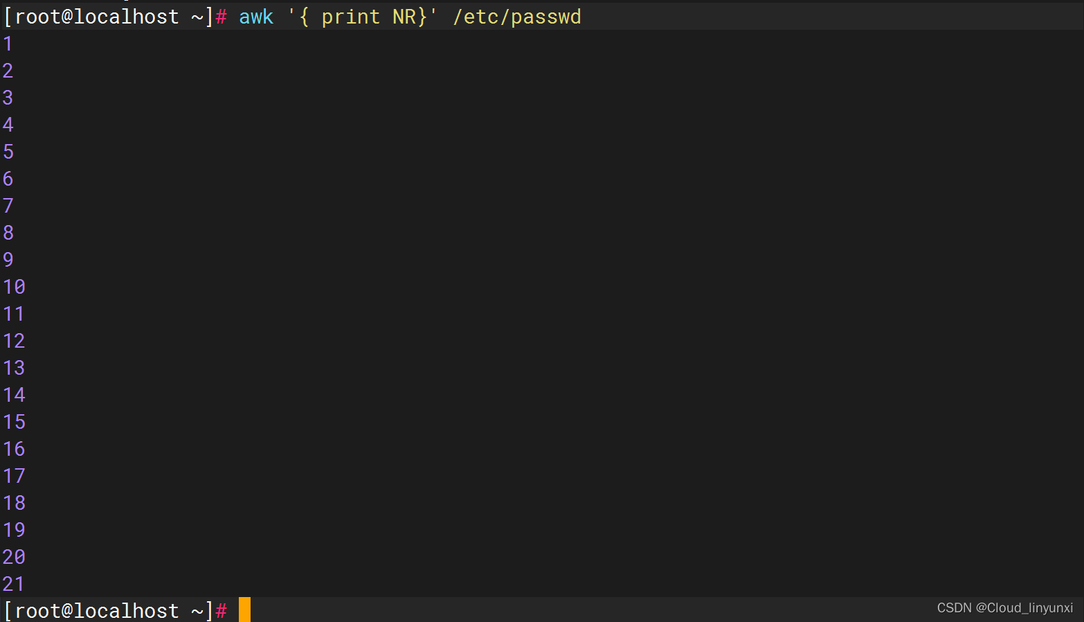 Shell三剑客之--awk_awk print $1 格式-CSDN博客