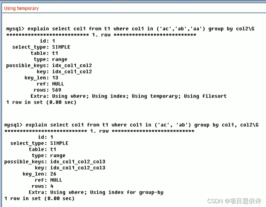 Sql：sql优化知识点记录（四）explain Ref Csdn博客