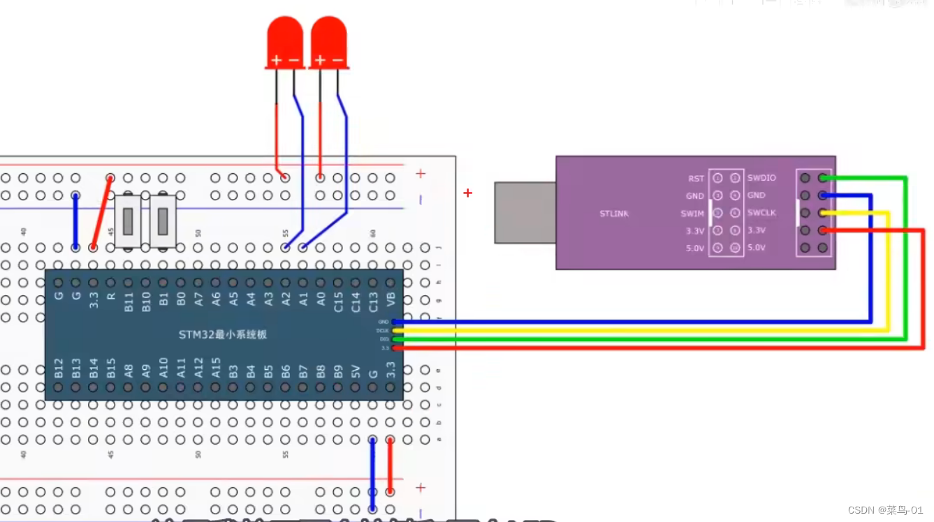 01:STM32点灯大师和蜂鸣器_stm32 闪烁蜂鸣器-CSDN博客