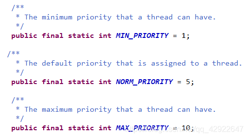 Java线程优先级解析 Csdn博客 