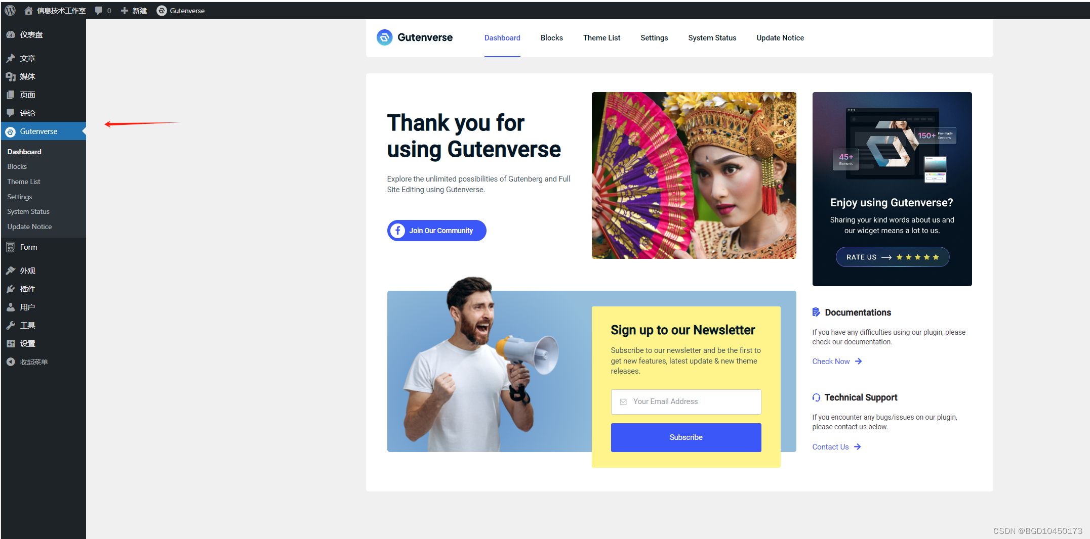 2、WordPress使用--安装gutenverse插件_wordpress gutenberg 安装-CSDN博客