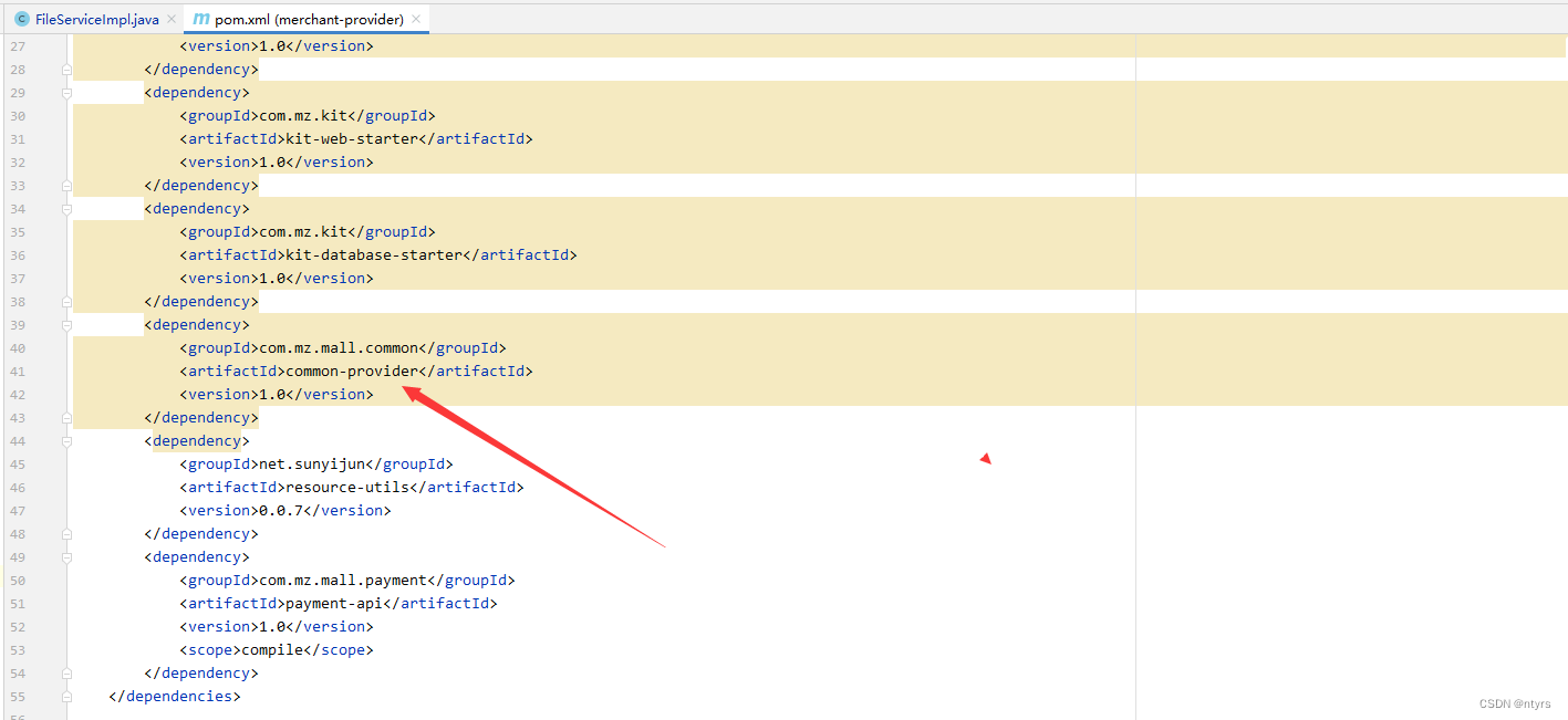 Springboot 公共模块配置springboot引用公共模块 Csdn博客 2269