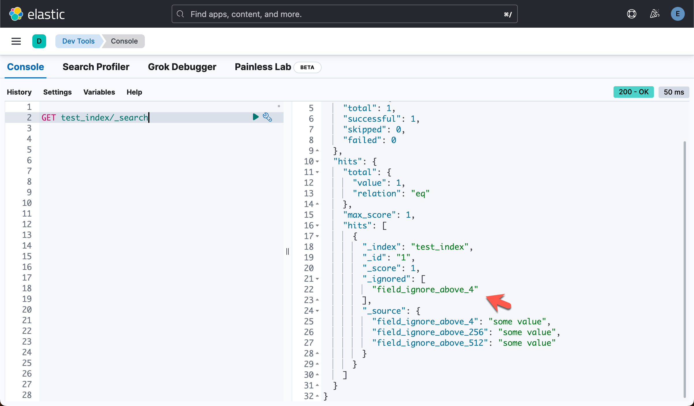 了解 ignore_above 参数对 Elasticsearch 中磁盘使用的影响_ignore above-CSDN博客
