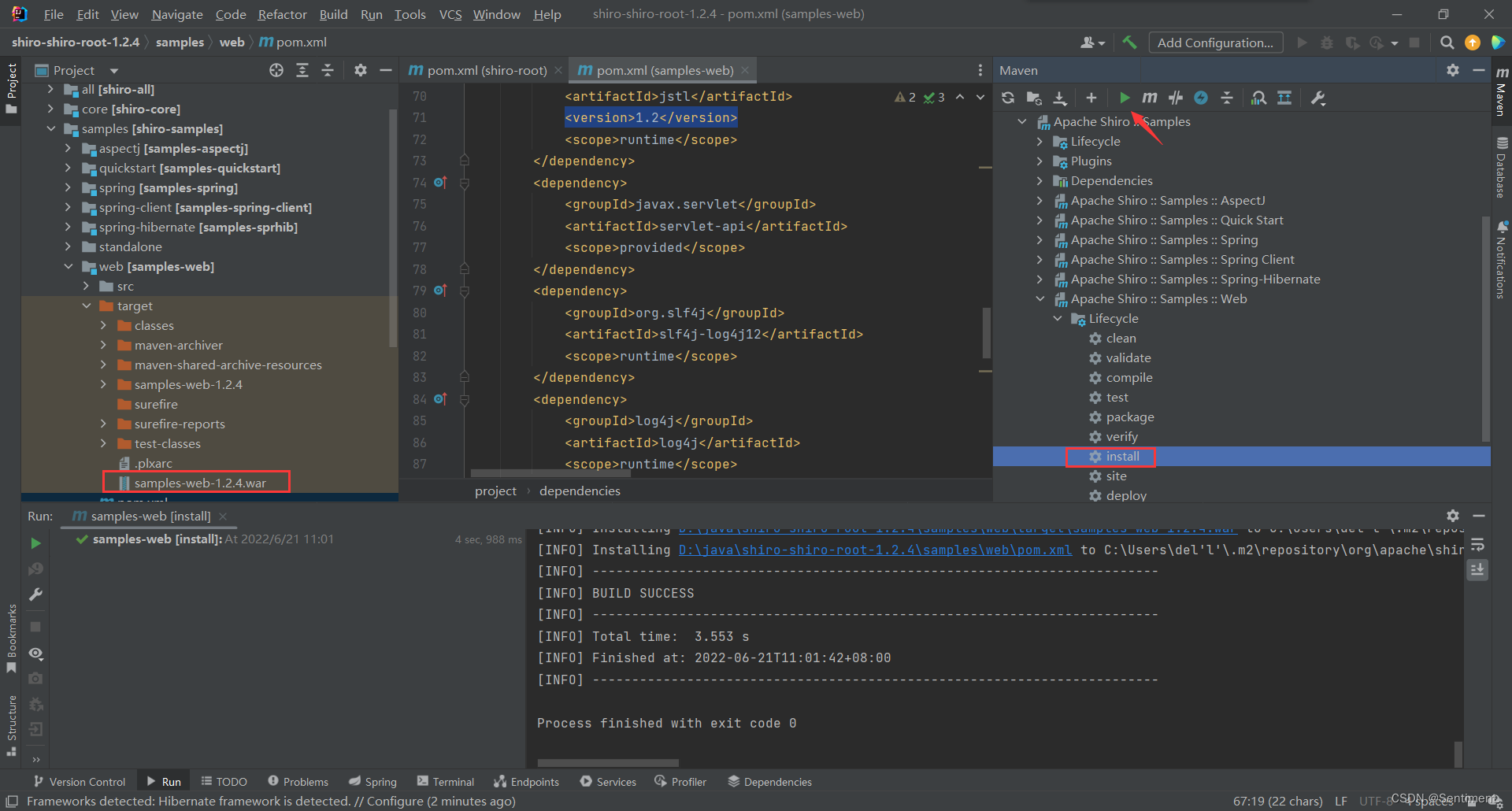 shiro-550 IDEA环境配置_shiro-550为项目添加tomcat调试配置进行调试-CSDN博客