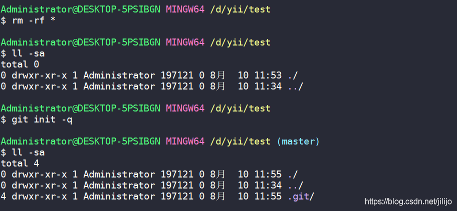 git init 命令详解-CSDN博客