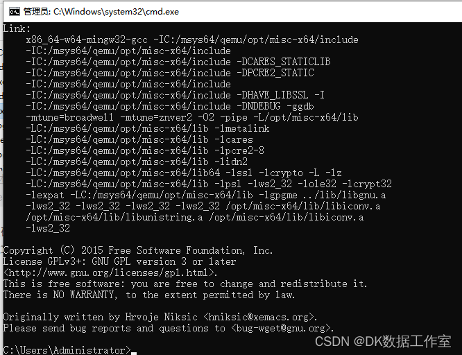 Window如何运行sh文件以及wget指令_windows sh命令-CSDN博客