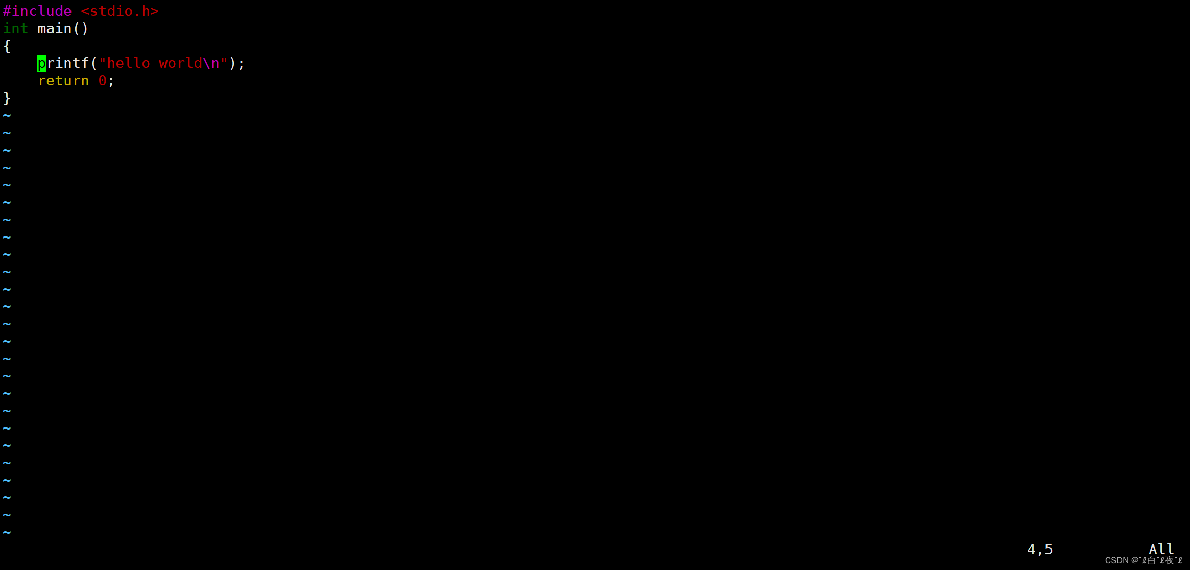 Linux基本工具——vim_shift+:wq-CSDN博客