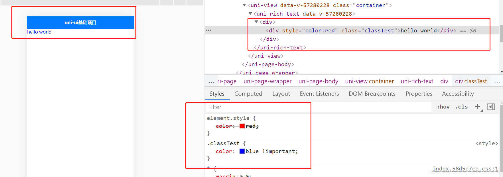 Uniapp渲染html、解析富文本、rich Text组件、支持class样式uniapp 富文本 Class样式控制 Csdn博客