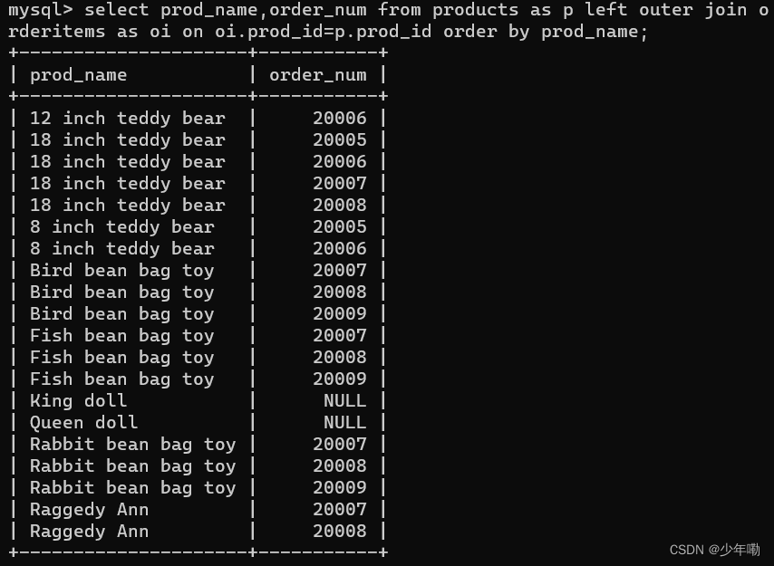 SQL必知必会阅读笔记，作者（Ben Forta）学习贴3-CSDN博客