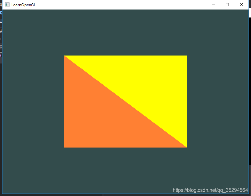 OpenGL之——画不同颜色的三角形（uniform简便方法）_opengl 三角形多色-CSDN博客
