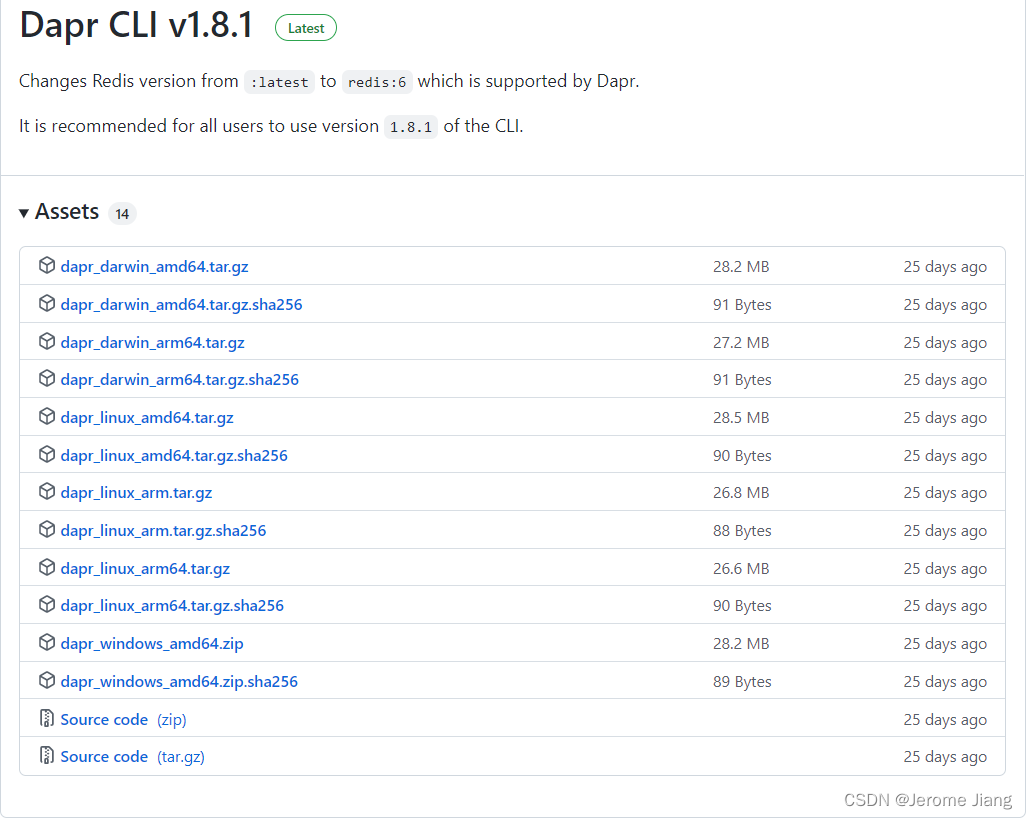 Dapr学习笔记（1） - 安装_dapr安装-CSDN博客