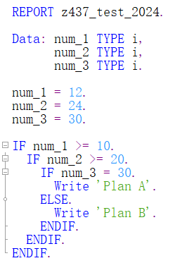 [SAP ABAP] 条件判断_abap if-CSDN博客