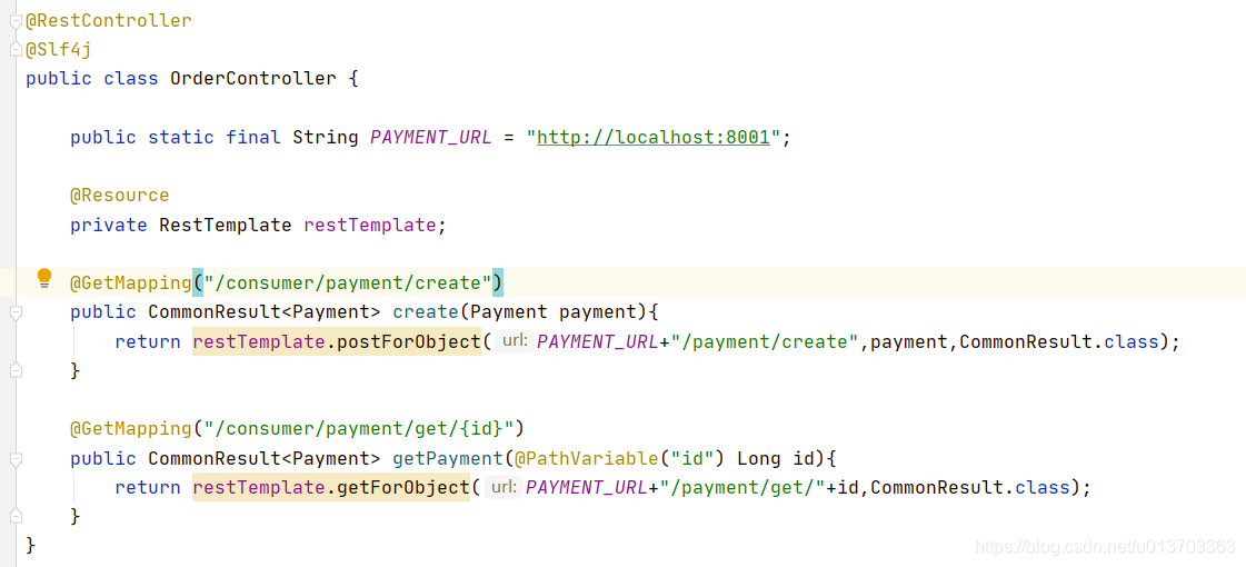 springcloud Alibaba学习之路（2)——RPC调用之RestTemplate入门_spring cloud alibaba 实体类注解-CSDN博客
