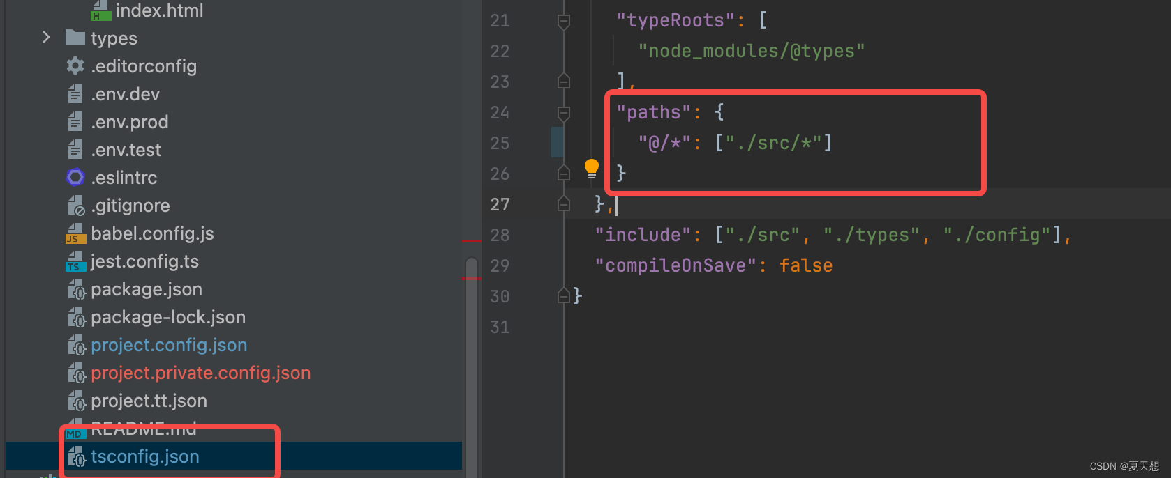 TypeScript配置文件：ts.config.json与alias设置,-CSDN博客