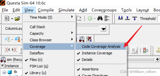 SystemVerilog学习之路（8）— QuestaSim里覆盖率的查看_questasim 生成覆盖率-CSDN博客