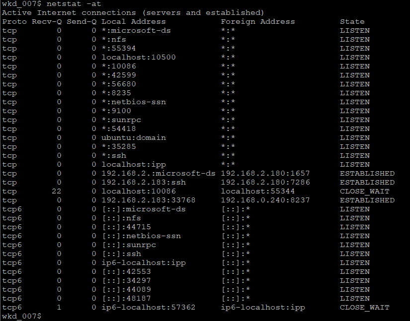 【Linux C | 网络编程】netstat 命令图文详解 | 查看网络连接、查看路由表、查看统计数据-CSDN博客