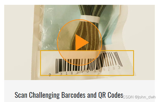 Dynamsoft Barcode Reader C, C++, .NET, Java SDK-CSDN博客