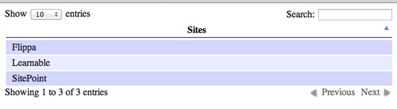 使用jQuery DataTables-CSDN博客