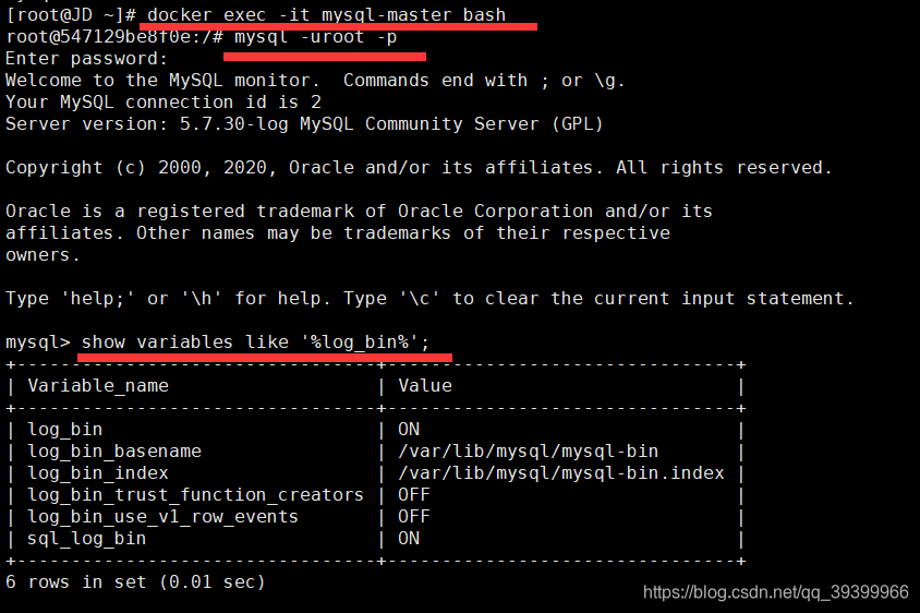 Docker部署MySQL主从配置_docker mysql bind-address-CSDN博客