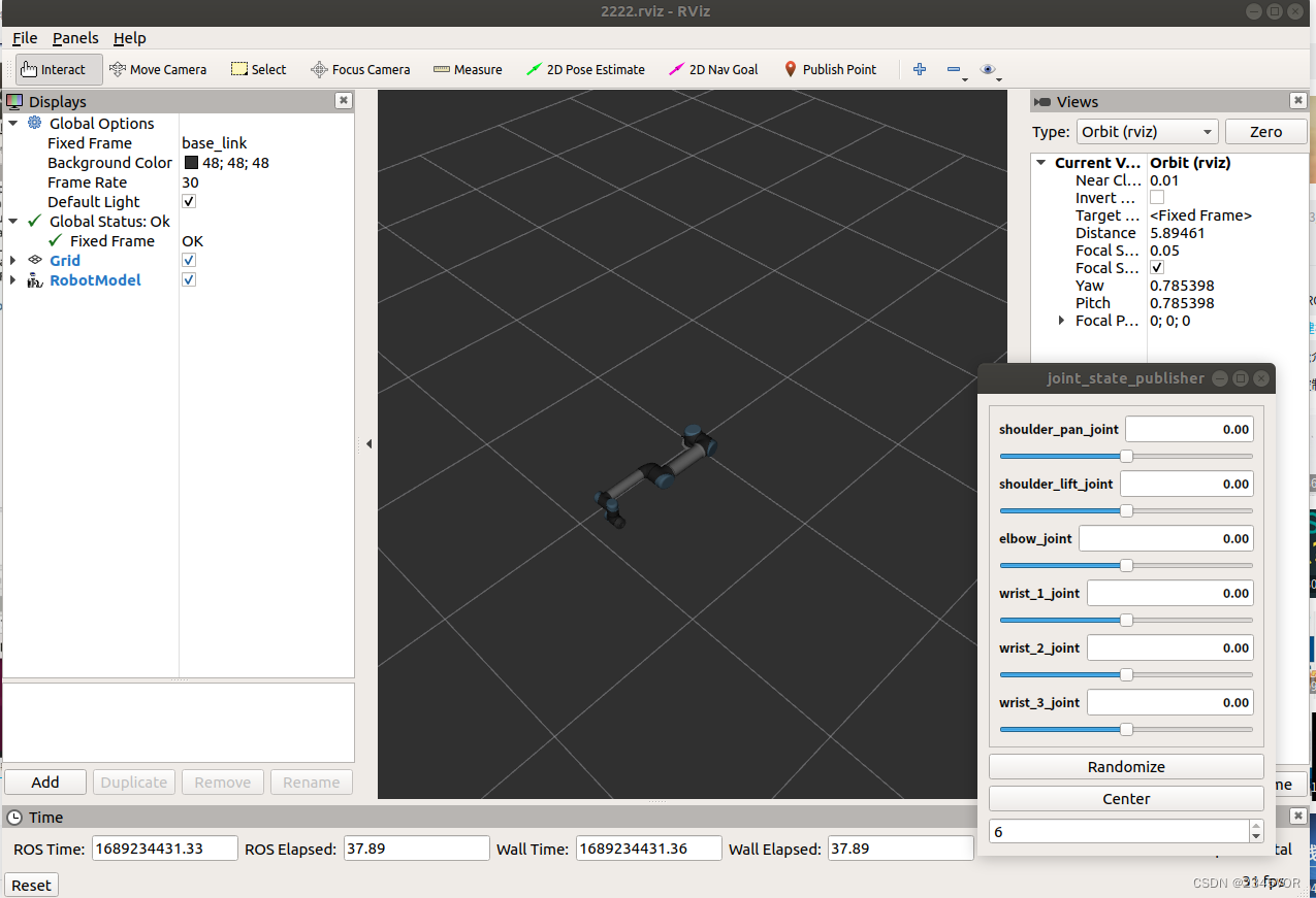 ROS机械臂入门与实践：UR3版-CSDN博客