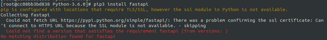 centos6 中 pip3安装No matching distribution found for xxx 问题-CSDN博客