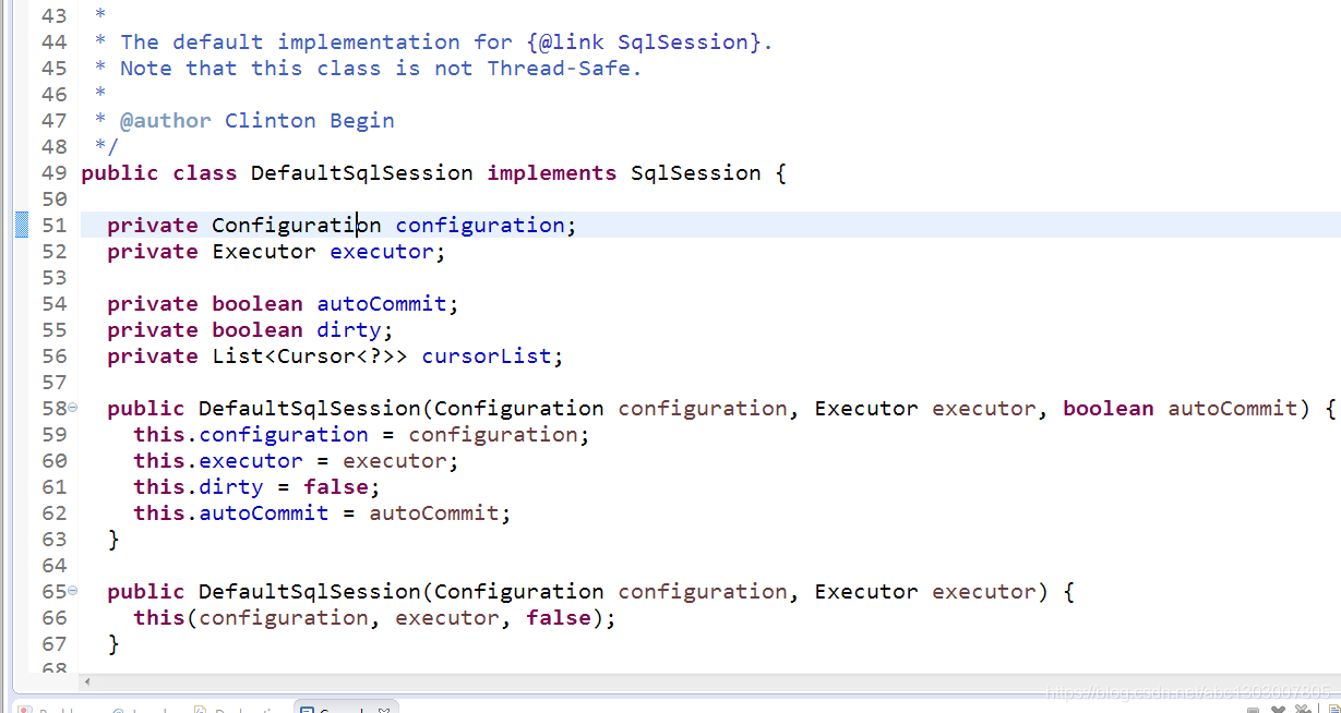 Mybatis中SqlSession、SqlSessionTemplate、SessionFactory和SqlSessionFactoryBean之间的简单关系 ...