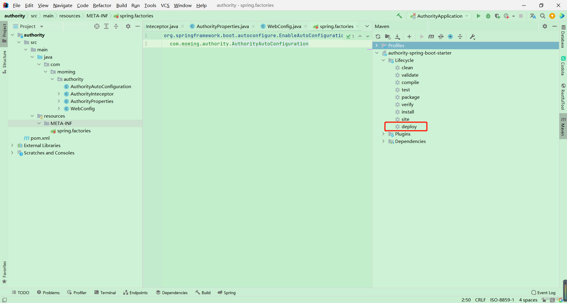 [SpringBoot] 自定义spring-boot-starter_spring-boot-starter-task-CSDN博客
