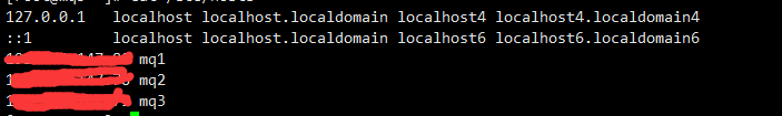 关于搭建rabbitmq集群报错Error: unable to perform an operation on node ‘rabbit@localhost‘. Please see ...