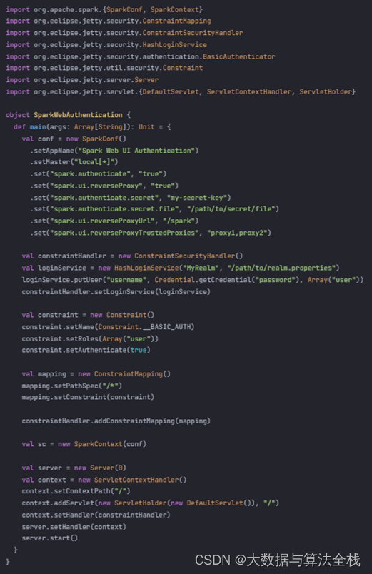 sparkWeb配置账号密码-CSDN博客