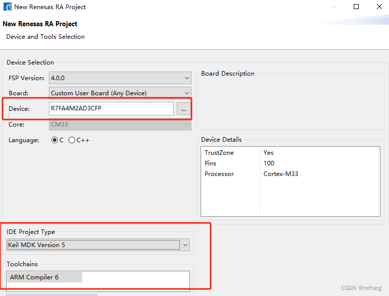 Renesas MCU（R7FA4M2AD3C）之使用Keil搭建开发环境（下载器：ST-LINK）_keil renesas-CSDN博客