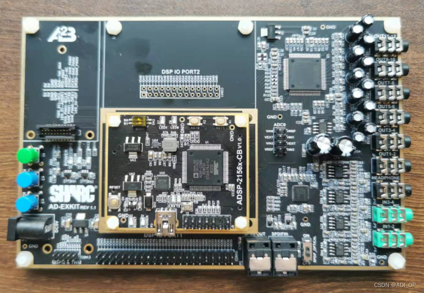 手把手教你使用ADSP-21565（一）开发板初始状态说明_adsp21565开发板-CSDN博客