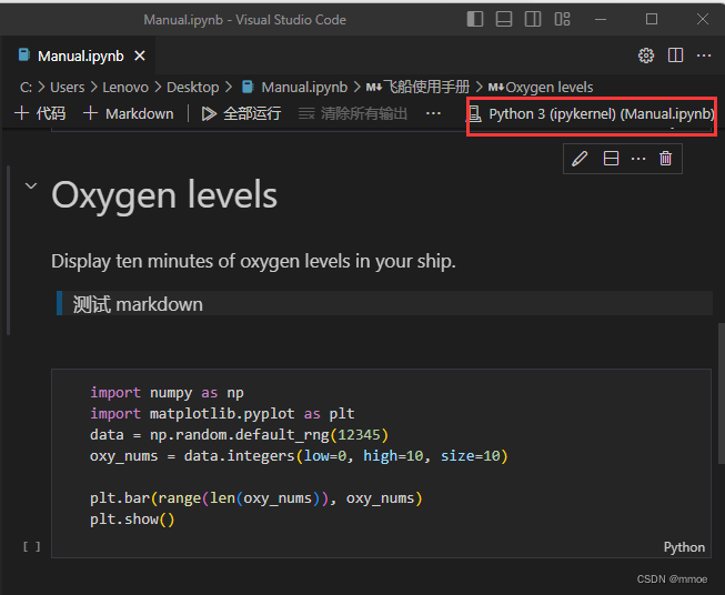 Jupyter Notebook服务器配置+VSCode使用_vscode jupyter notebook 服务器 screen-CSDN博客