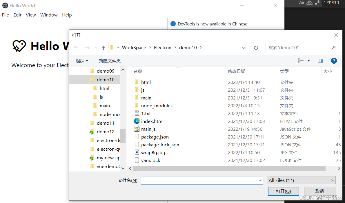 Electron学习第四章 Dialog弹框_electron dialog-CSDN博客