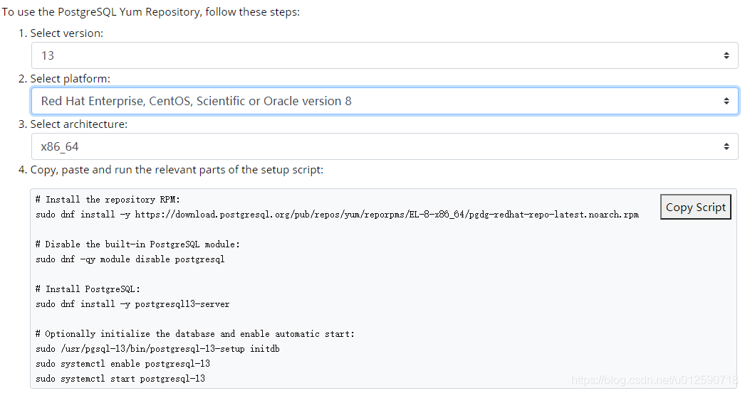 Centos8安装PostgreSQL_centos8 安装postgresql-CSDN博客