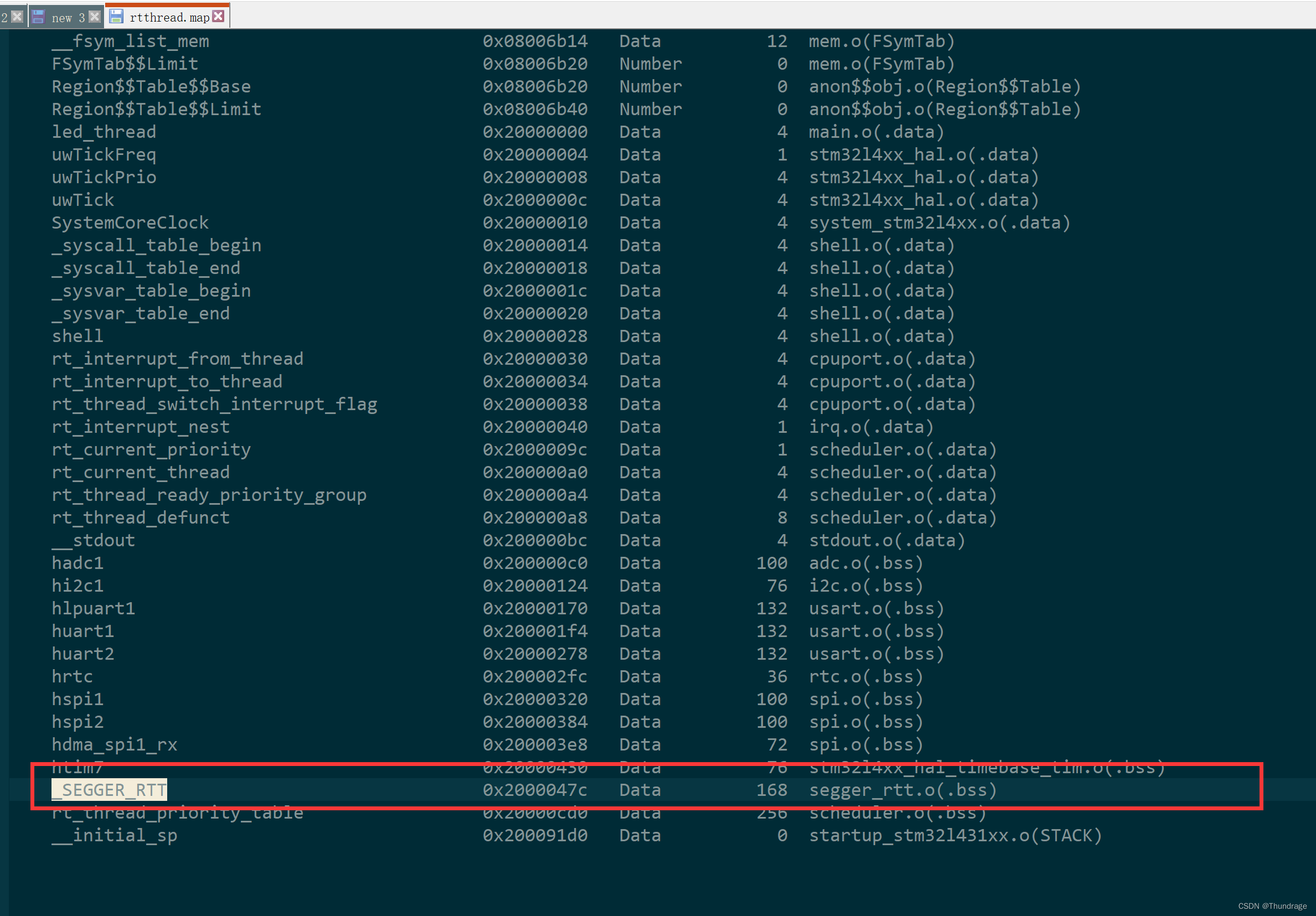 RT-Thread 联合STM32L431使用RTT jlink避坑踩雷_jlink rtt 注意事项-CSDN博客