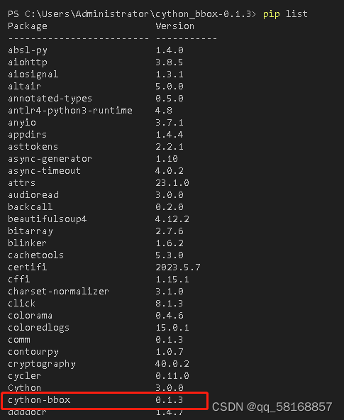 win10环境下python安装cython-bbox模块出错的解决_could not build wheels for cython-bbox, which is r-CSDN博客