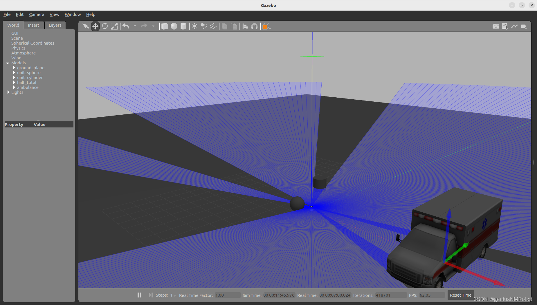 ros2(humble)+gazebo11+camera+demonstration(gazebo_ros_pkgs)_ubuntu 22 ros2 humble gazebo11.0.0 ...