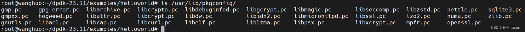 linux下编译运行dpdk-helloworld_makefile:14: *** "no installation of dpdk found". -CSDN博客