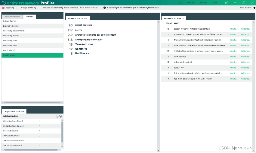 Entity Framework Profiler 6.0加快您的应用程序-CSDN博客