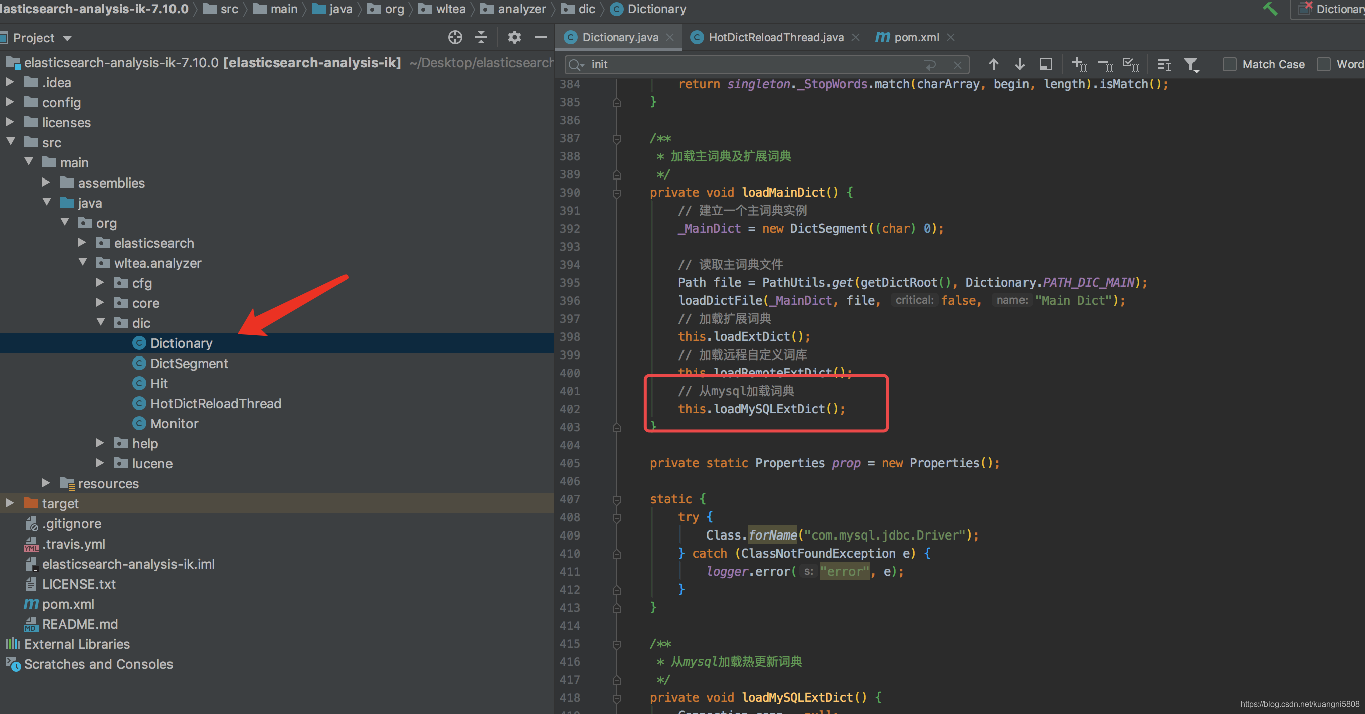 Elasticsearch中文IK分词器基于mysql热更新_elasticsearch-analysis-ik-7.10.0.zip-CSDN博客