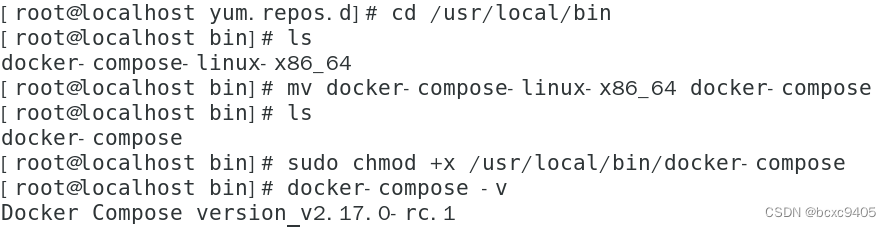 Centos 7 离线安装docker-compose [最简单最不容易出错的方法]_centos7离线安装docker-compose-CSDN博客
