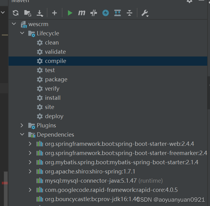 spring-boot-maven-plugin 插件爆红问题解决_spring-boot-maven-plugin爆红-CSDN博客